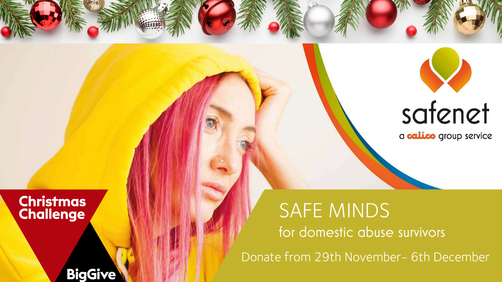 Our Big Give campaign is now open to public donations - Safenet