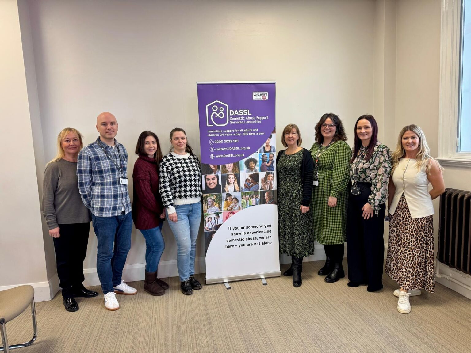 Domestic Abuse Support Service Lancashire launched at celebratory event ...