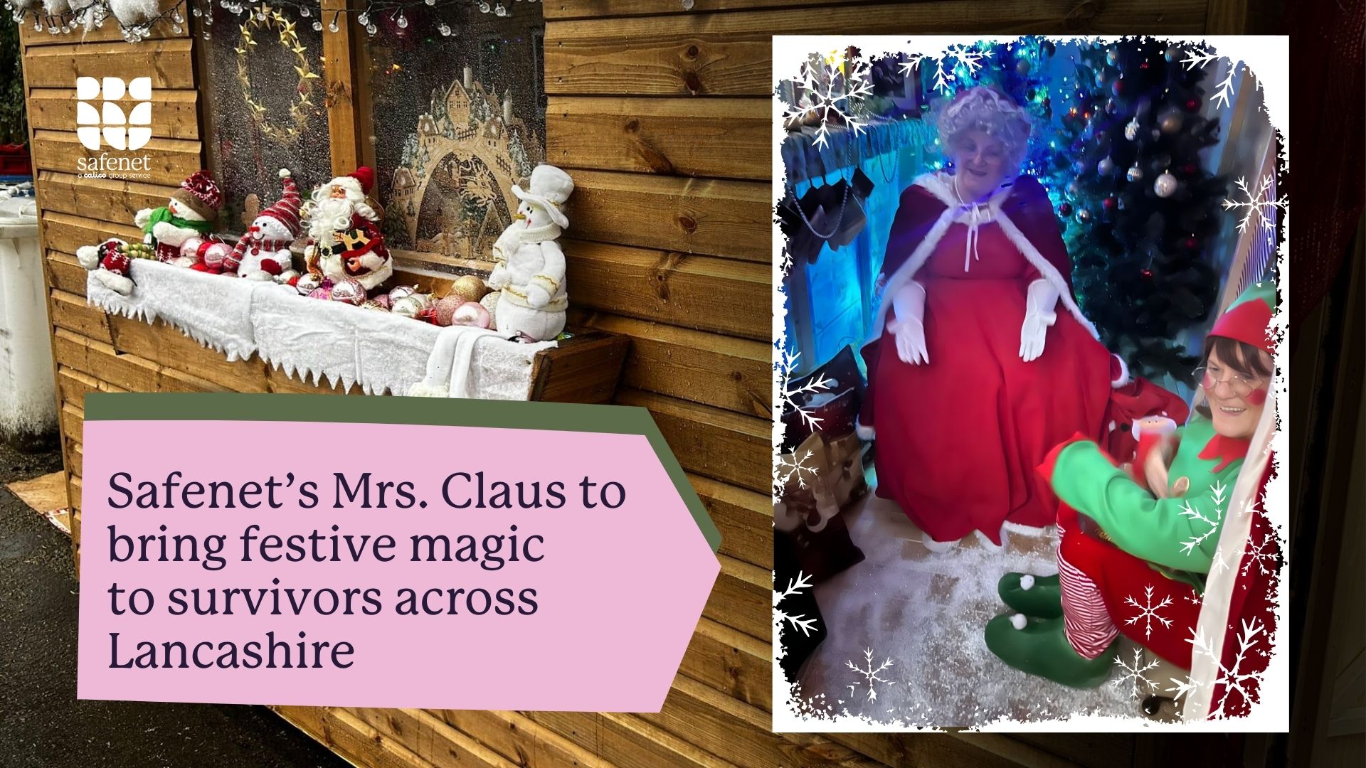 Safenet’s Mrs. Claus to bring festive magic to survivors across ...